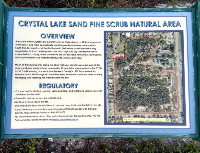 Crystal Lake Sand Pine Scrub – Imagine Our Florida, Inc